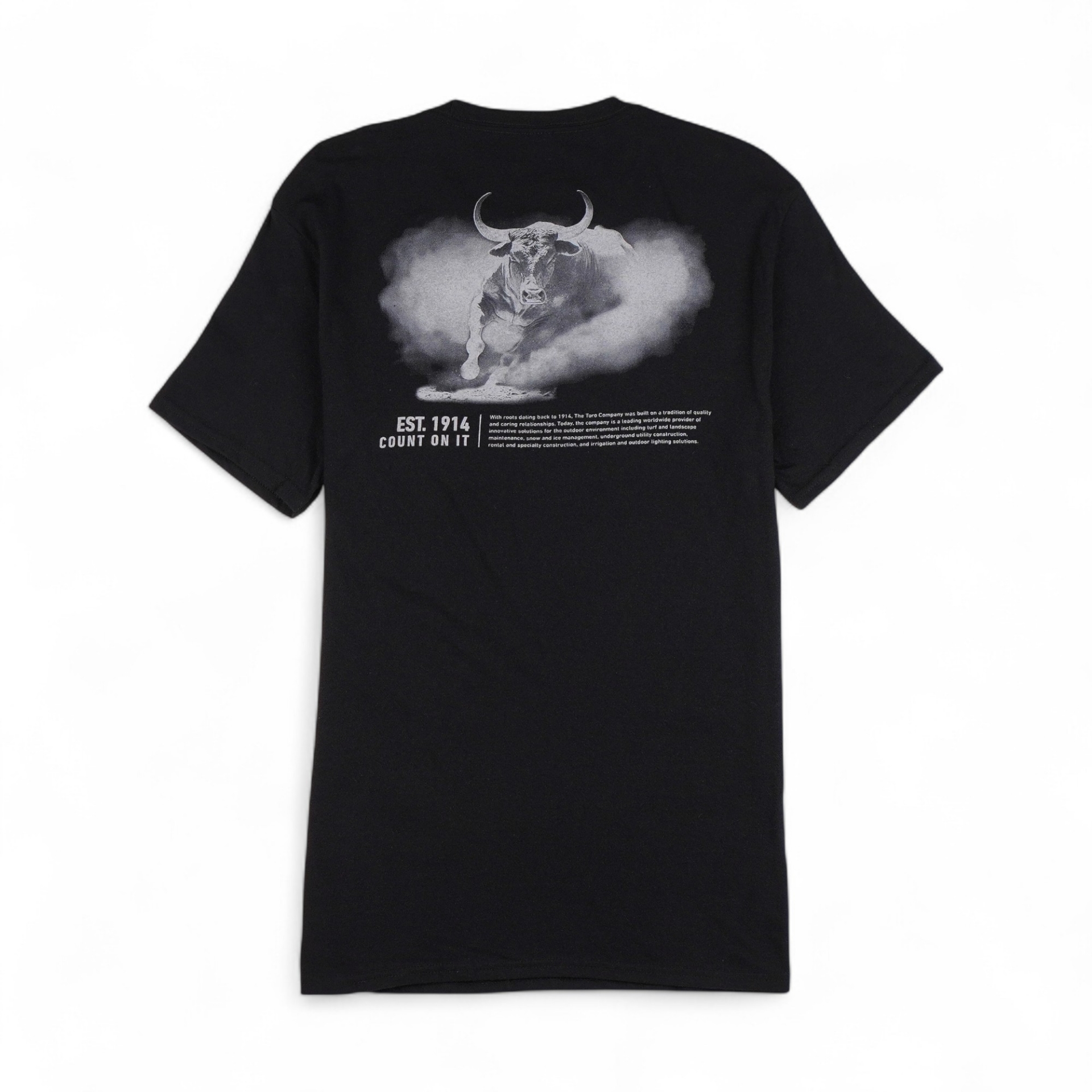 Toro Bull Sketch SS Tee - Black | Toro Gear